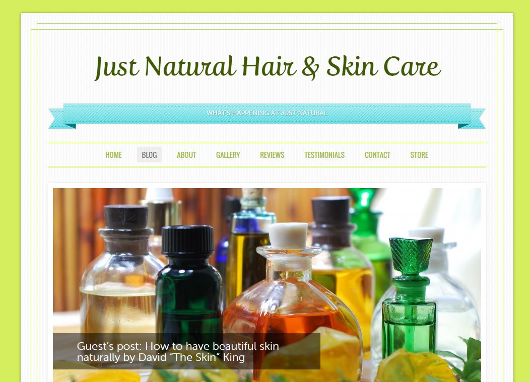 Just Natural Blog - JustNaturalHairCare is Just Nutritive